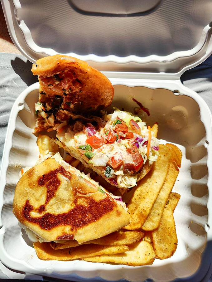 Architecture meets art in this perfectly stacked creation. Each layer contributing to the structural integrity of what can only be described as edible engineering.