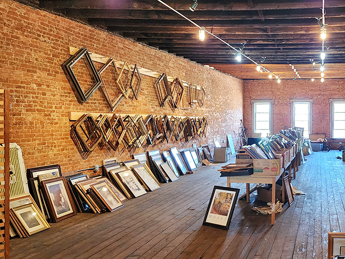 The frame gallery wall could make Instagram influencers weep with envy&mdash;each one waiting to embrace your family photos or vintage finds.