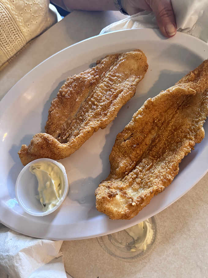 Fried catfish that's crispy on the outside, tender on the inside, and served without pretension. River-to-table dining at its Midwestern finest.