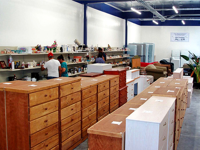 Dresser heaven! These wooden soldiers stand at attention, ready to march home with you and solve all your storage woes.