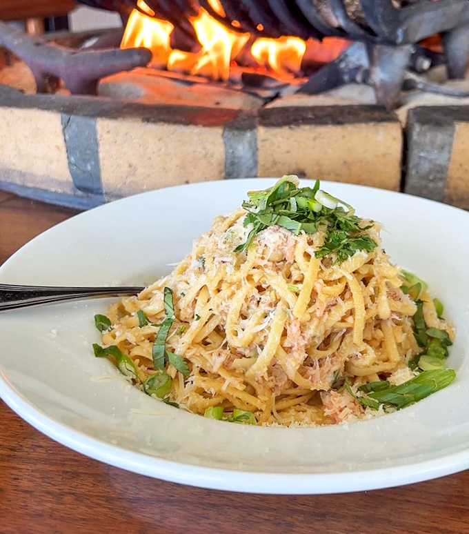 Buttery garlic noodles that would make your Italian grandmother proud and slightly jealous of technique.