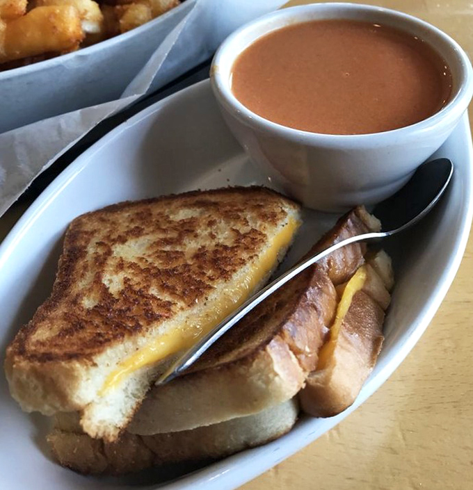 The humble grilled cheese and tomato soup&mdash;childhood comfort elevated to an art form that would make both grandma and Gordon Ramsay nod approvingly. 