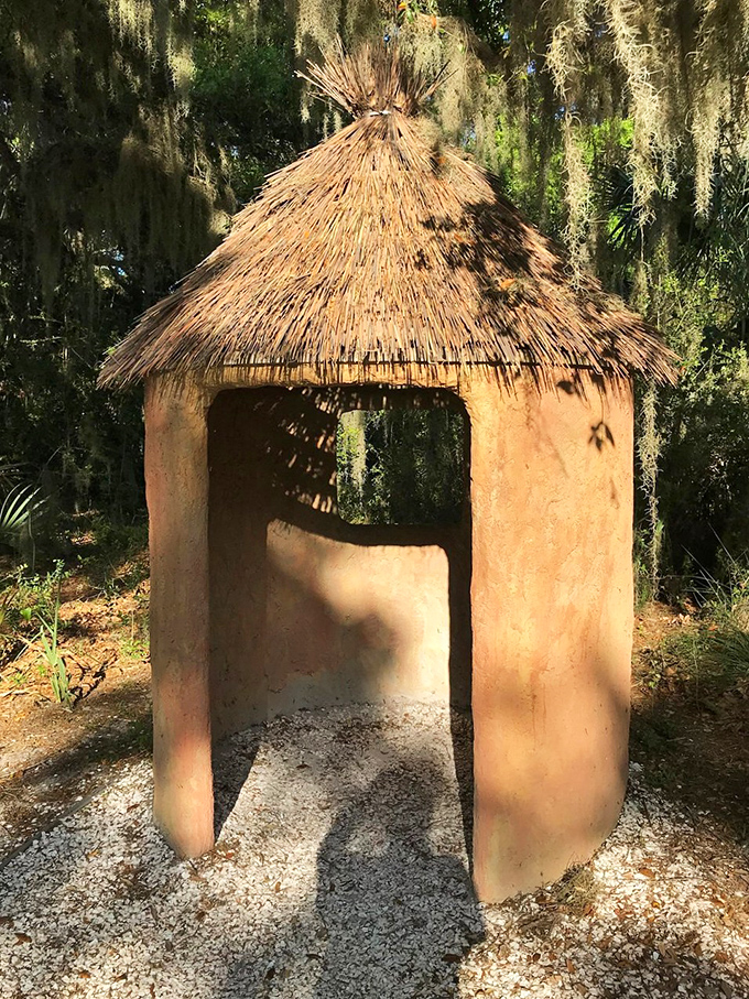 This thatched-roof hut isn't just charming&mdash;it's a portal to understanding coastal history. Like time travel without the complicated physics.
