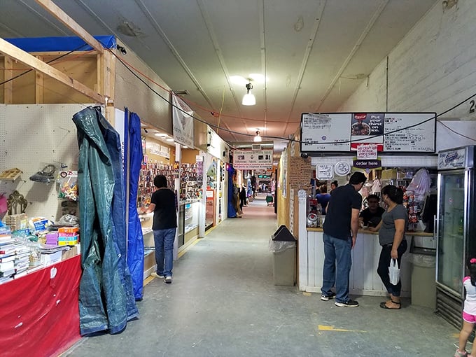 The indoor section offers climate-controlled treasure hunting&mdash;because sometimes the best deals deserve protection from Georgia's famous summer heat.