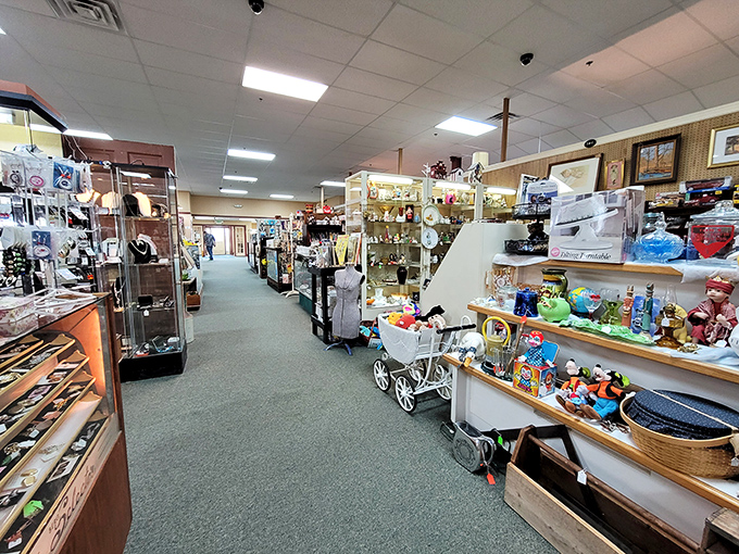 A jewelry lover's paradise where every piece whispers tales of formal dances, anniversary celebrations, and "just because" moments from decades past.