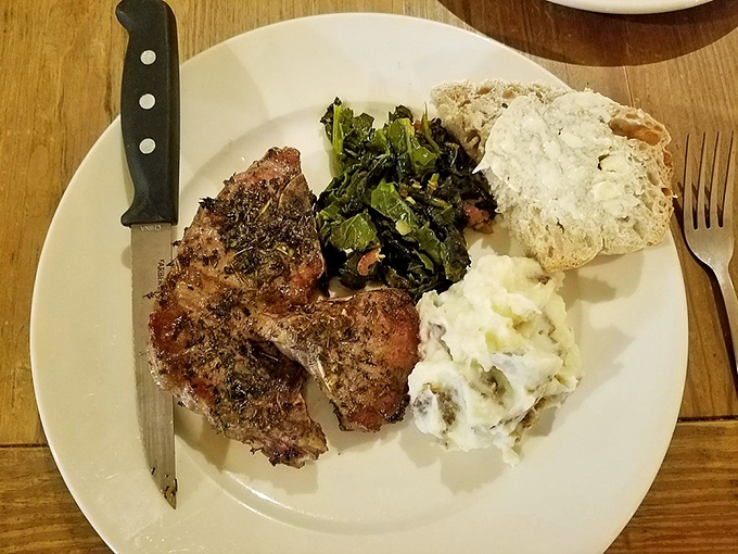 Perfectly grilled lamb chops that would make even the pickiest eater reconsider their dining preferences with delight.