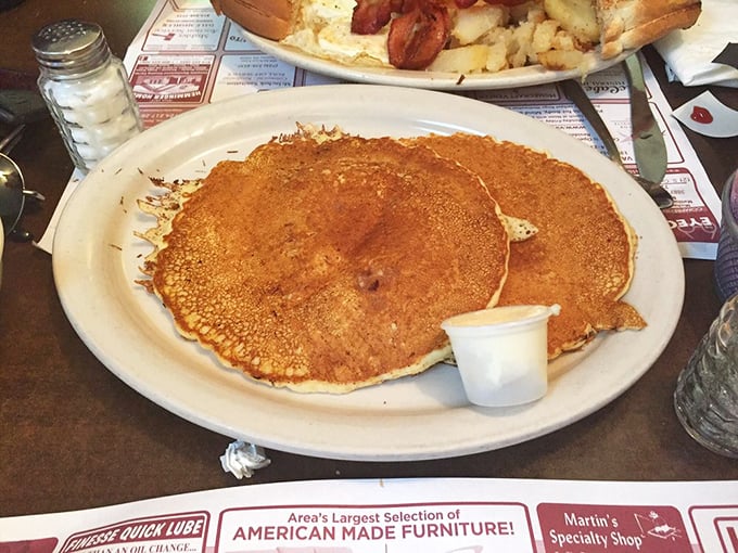 Pancakes so perfectly golden they deserve their own Instagram account. These fluffy discs of joy make waking up early almost worth it.