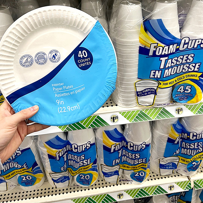 Party planning on a budget? These paper plates won't judge your cooking and disappear with the evidence when dinner's done.