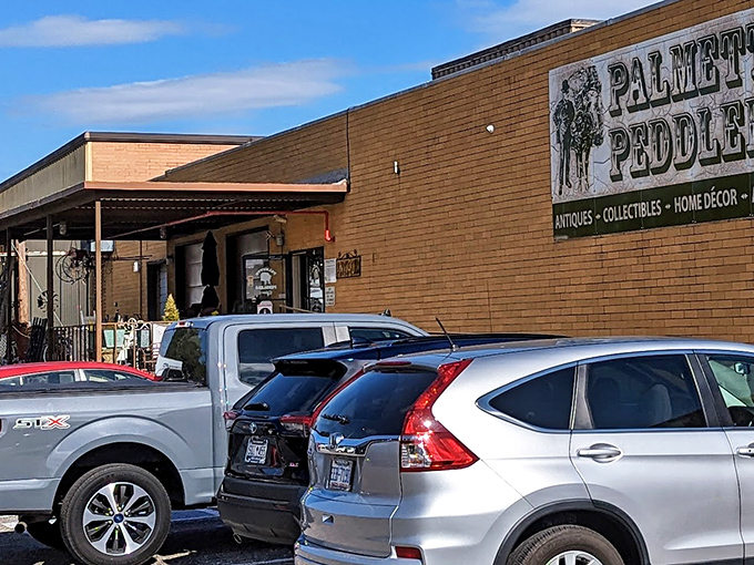 The building itself looks like it's been collecting stories as long as the treasures inside.