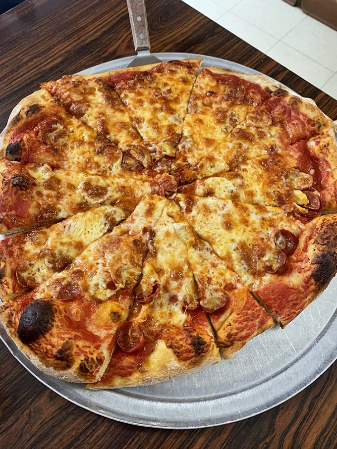 Pizza perfection isn't complicated&mdash;just the right ratio of cheese to sauce on a crust that's both sturdy and yielding, like a good relationship.