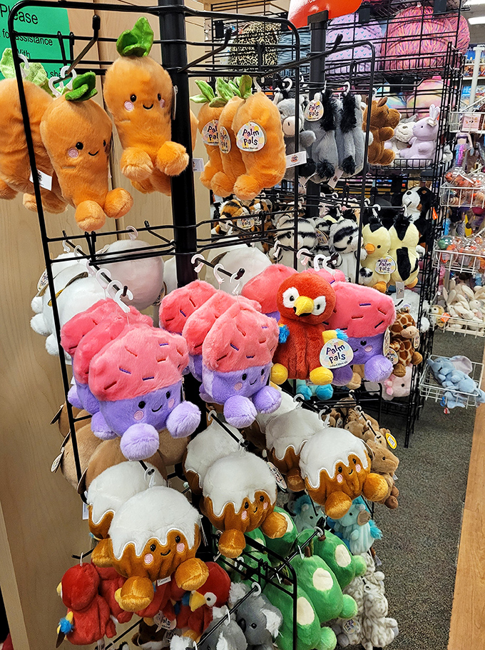 Who knew vegetables could be this huggable? These plush carrots and pie slices bring new meaning to "comfort food" for the young and young-at-heart.