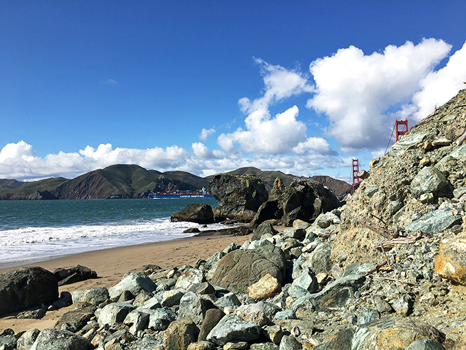 Mother Nature's rock collection puts your childhood shoebox to shame, with each boulder telling a different geological chapter of San Francisco's story.