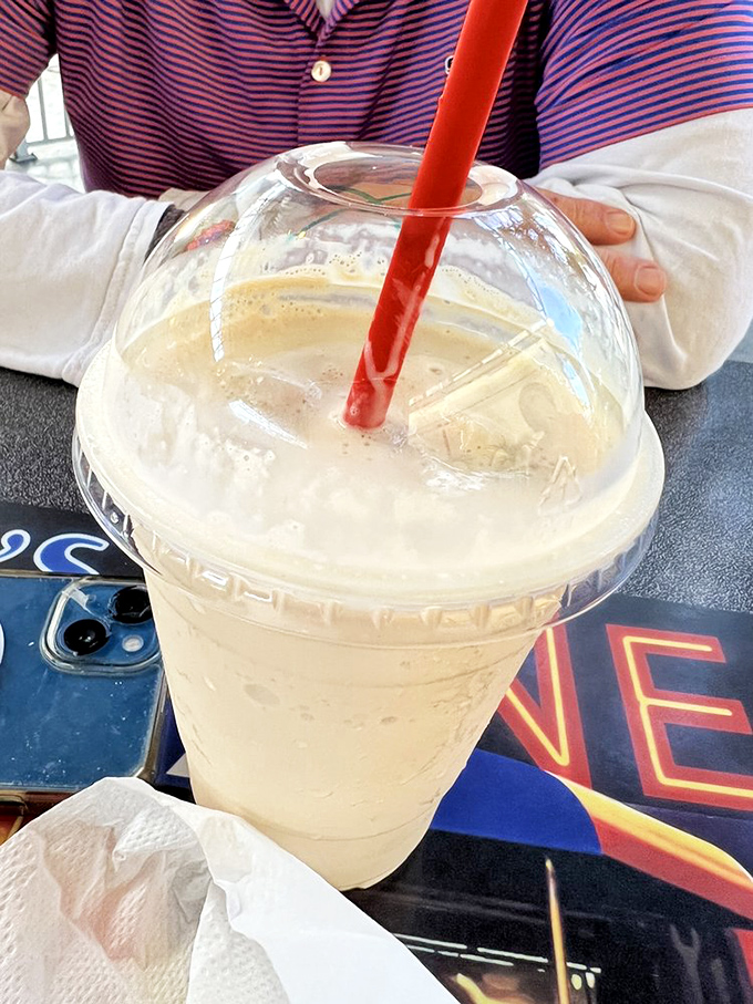 This vanilla shake is thick enough to stand a spoon in and creamy enough to transport you.