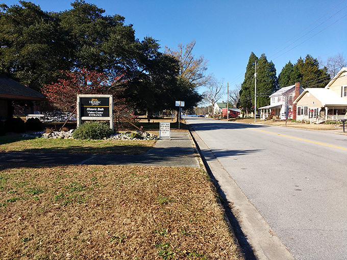 Bath's quiet main road belies its wild history as the former hangout of Blackbeard himself – pirates had good taste!