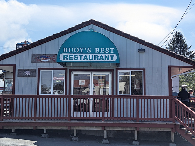 Bell Buoy's modest exterior hides seafood treasures within. Like that unassuming fisherman with the day's best catch.