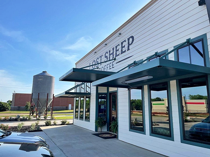 Lost Sheep Coffee in Bullard looks like the kind of place where your cup gets refilled before you even ask.