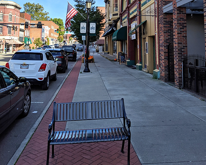 Colorful storefronts and indie shops create Main Street magic that big-box retailers can only dream about.