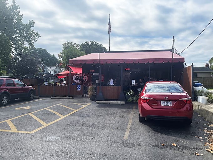 DK Diner's open-air seating invites summer brunchers to people-watch while tackling pancakes the size of your face.