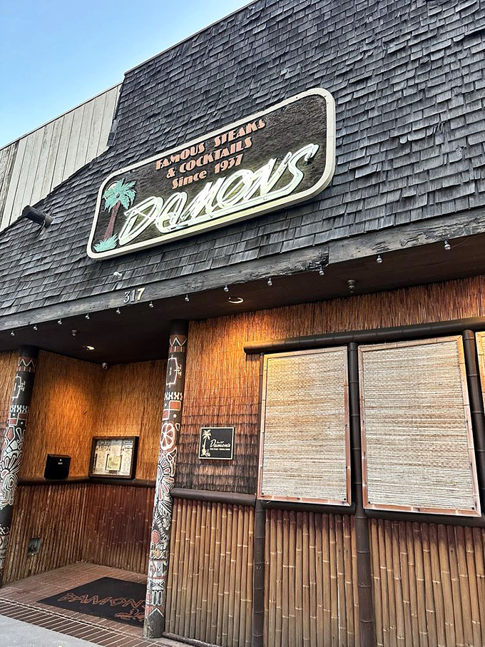 Damon's tropical-meets-steakhouse vibe is delightfully unexpected. Who says you can't enjoy a perfect ribeye in a tiki paradise?