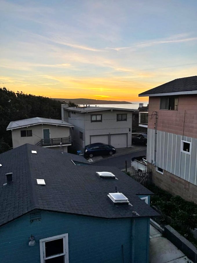 Dillon Beach's sunset paints the sky in colors that would make any artist weep with pure creative envy. 