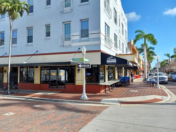 Ford's Garage brings automotive history to your dining experience &ndash; finally, a place where "eating like a mechanic" is a compliment!