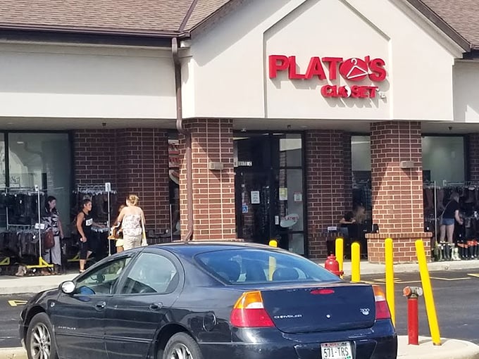 Plato's Closet &ndash; where fashion goes for its second act, and shoppers line up for front-row seats to the show.