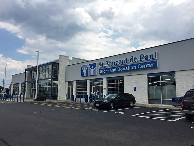 St. Vincent de Paul's modern design says "thrifting for the 21st century" in the best way. 