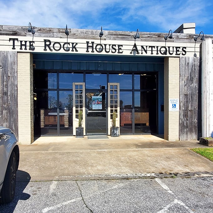 The Rock House lives up to its solid reputation with quality displays and impressive selections.
