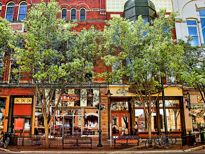 Traverse City's outdoor amphitheater brings summer concerts under the stars, with refreshing lake breezes included at no extra charge.