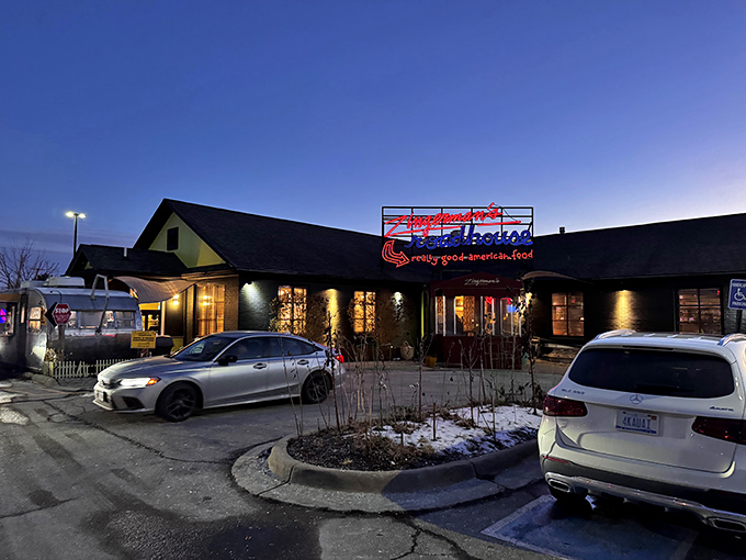 Zingerman's Roadhouse looks like the kind of place where American comfort food dreams come true every single day.