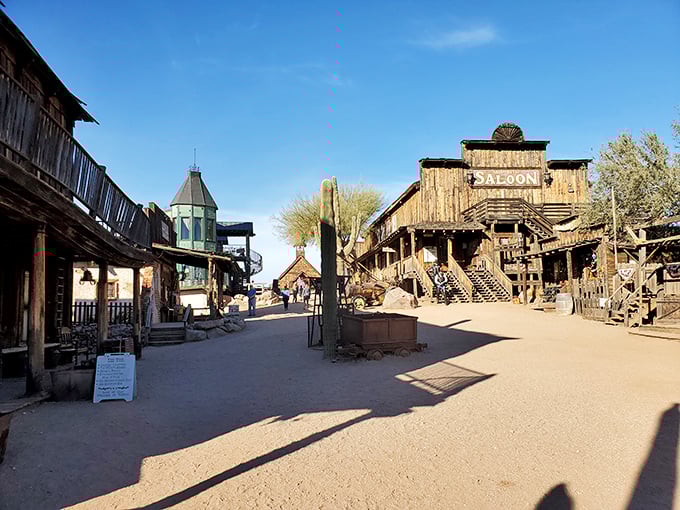 Small-town charm meets desert beauty in Apache Junction, where retirement dollars stretch as far as the horizon.