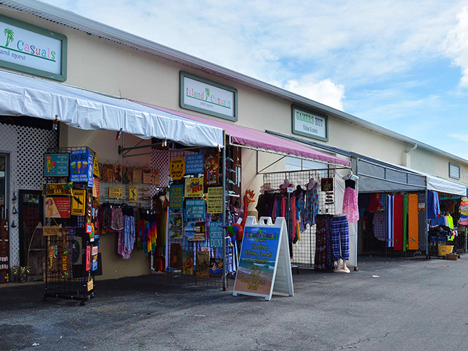 Electronic gadgets galore! B&A's vendors offer everything from practical necessities to impulse buys.