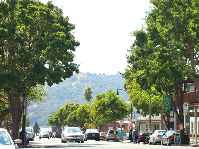 Benicia: When a town looks this picturesque, you start wondering if the real estate listings deserve a serious look. Main Street America with California sunshine!