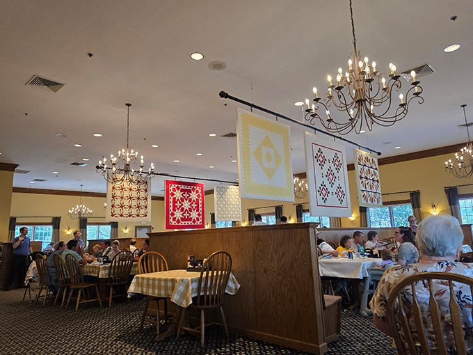 This sprawling restaurant serves up views of Amish country alongside portions that'll keep you full until next Tuesday.