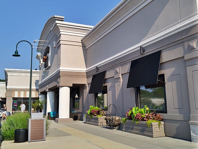 Clean lines and understated elegance &ndash; Bonefish Grill's exterior is like a perfectly tailored suit for the seafood treasures within.