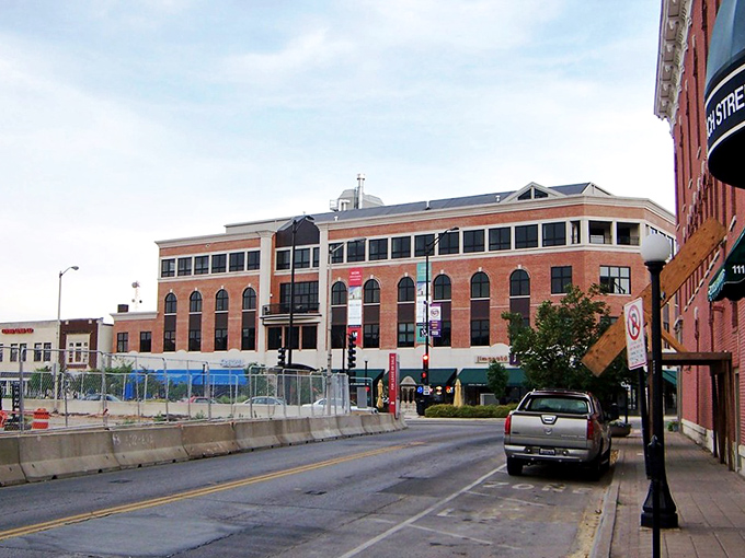 Brick buildings line Champaign's streets, housing local businesses where owners still have time to chat with customers about more than the weather.