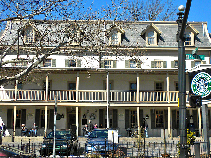 The ivy-covered stone walls of Fonthill Castle in Doylestown create a storybook setting that seems plucked from another century.