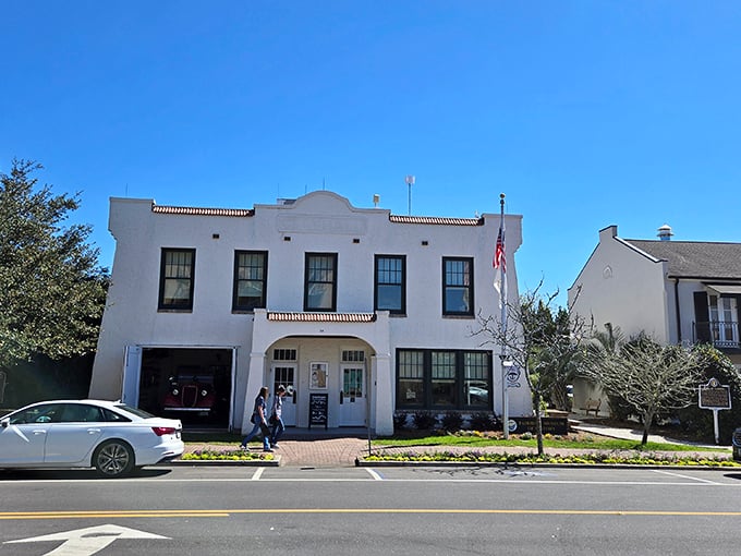 Where Fairhope meets the modern world, but politely asks it to slow down and stay awhile.