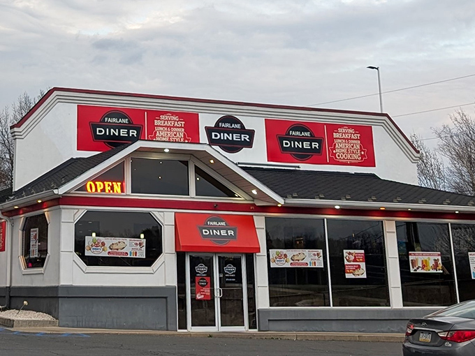 Those large windows aren't just for letting in light&mdash;they're showcasing a modern diner experience that honors tradition while staying fresh.