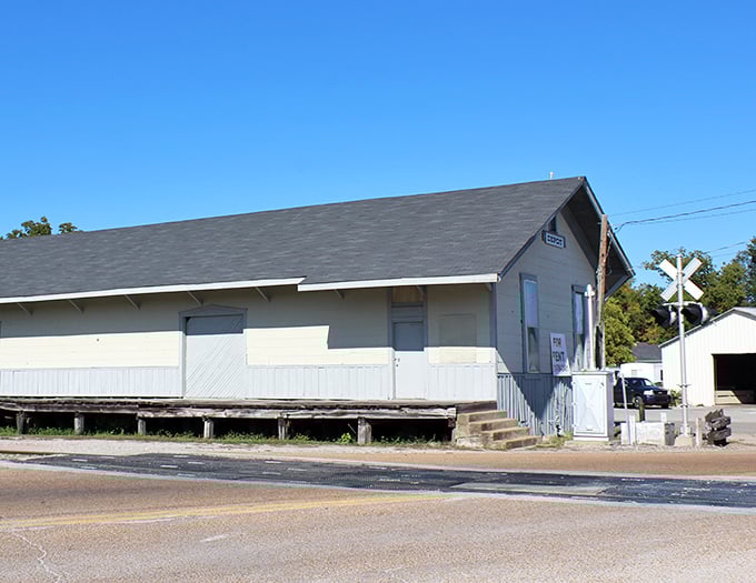 This simple white depot in Humboldt has welcomed countless travelers through the decades. Some architecture doesn't need to shout to be significant.