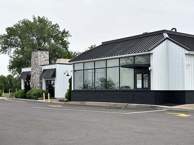 This humble roadside spot proves that when it comes to great seafood, the building's character comes second to what's sizzling in the kitchen.