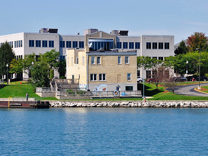 Lake Michigan laps at Kenosha's shores, offering front-row seats to nature's daily water show.