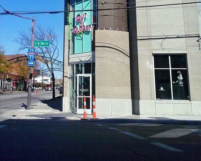 Situated on a sunny corner, this thrift store combines urban cool with a mission that goes beyond just great deals.