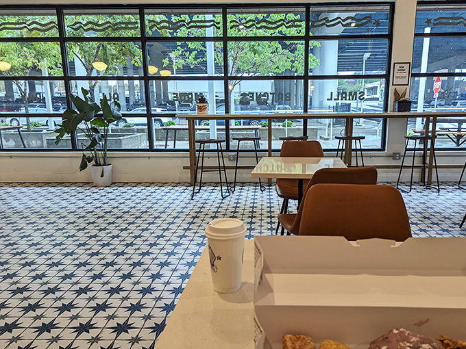Mod aesthetics meet comfort food classics. In this bright, airy space, calories don't count and coffee refills are practically mandatory.