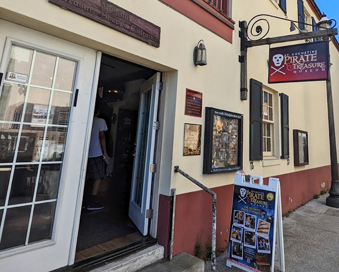 Step inside these doors and suddenly you're contemplating a career change to professional swashbuckler.