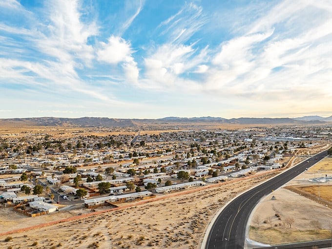 Ridgecrest's desert beauty comes with desert prices, offering mountain views and clear skies without the coastal California premium.