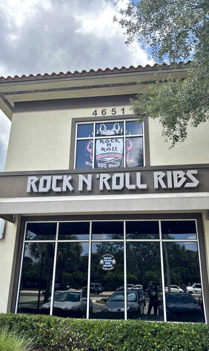 "Where BBQ Meets Metal" isn't just a slogan – it's a lifestyle choice for those who like their ribs with a side of rock.