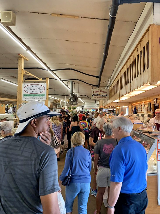 Beneath wooden beams, generations of market-goers follow their noses to fresh produce and their hearts to unexpected treasures.