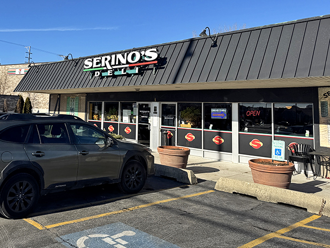 That simple storefront holds generations of Italian sandwich wisdom waiting to unfold. 