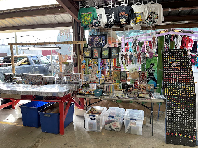 Comic book heaven awaits collectors at Sunny Flea Market. Superhero fans, your wallet is about to get lighter!